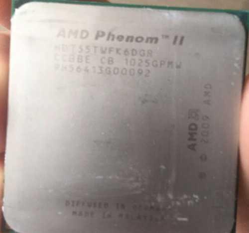 Процессор amd Phenom ii x6 1055t