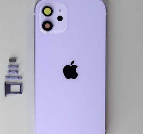 Корпус с кнопками iPhone 12 Оригинал (Purple)