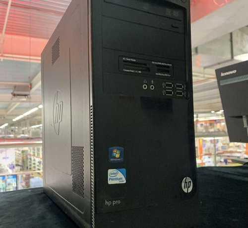 Надёжный пк HP 3300 PRO i3-2100/RAM 8gb/SSD 512