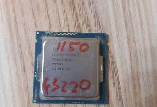 Процессор intel pentium g3220