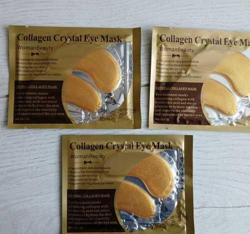 Гидрогелевые патчи Collagen Crystal 3 штуки