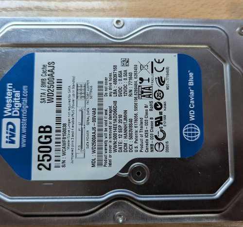 HDD 250 gb