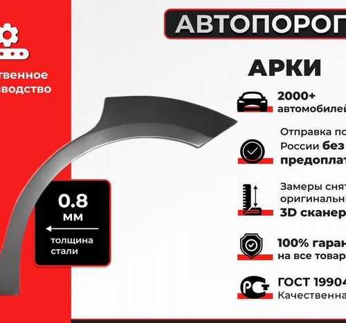 Ремонтная арка Audi A6 (C7)