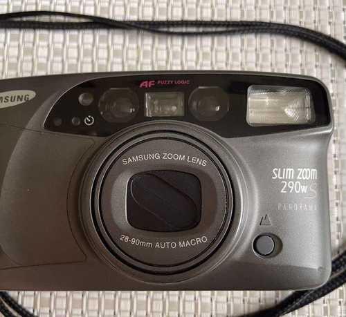 Плёночный фотоаппарат Samsung slim zoom 290ws