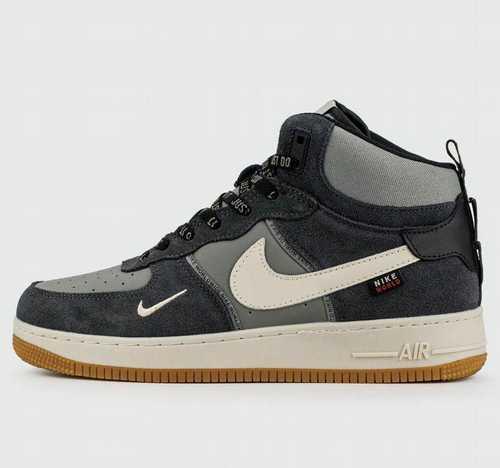 Кроссовки мужские зимние Nike Air Force 1 Mid