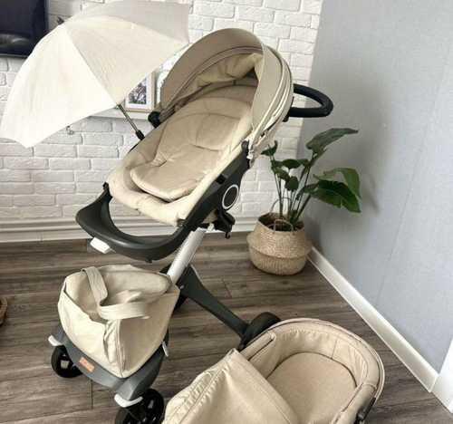 Коляска stokke 3 в 1