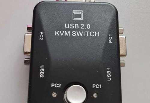 Kvm switch на 2 монитора