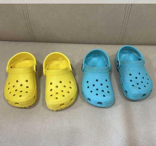 Сабо crocs c7 для двойни