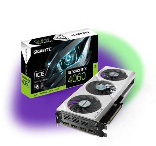 Gigabyte nvidia GeForce RTX4060 Eagle OC (Новая)