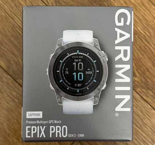 Garmin Epix Pro Gen2 Sapphire 51mm White