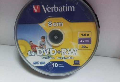 Диск болванка Verbatim DVD+RW 1.4 gb