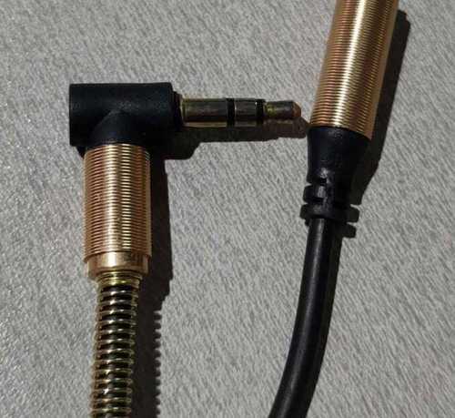 Аудио кабель удлинитель Aux jack 3,5 мм