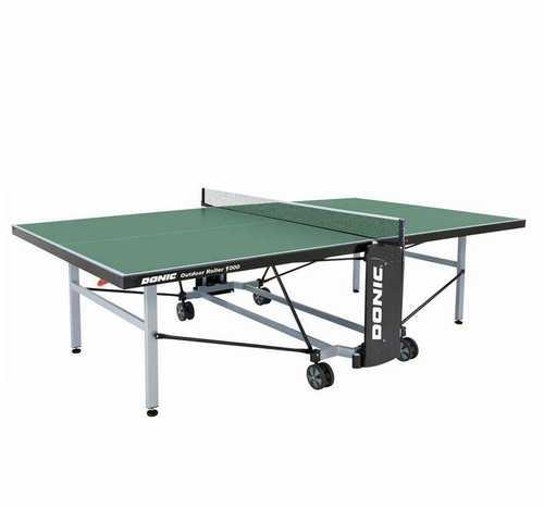 Теннисный стол donic outdoor roller 1000 green