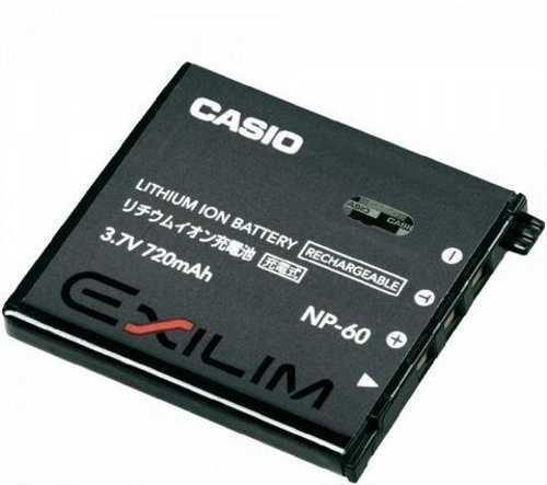 Аккумулятор для Casio NP-60