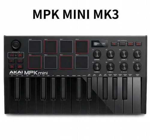 Akai PRO MPK mini MK3 Black