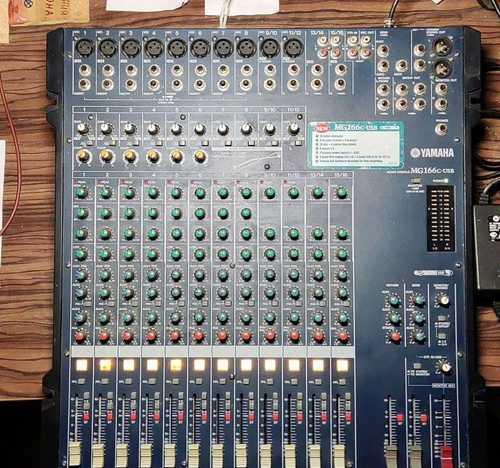Микшерный пульт yamaha mg166c-usb