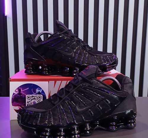 Кроссовки nike shox black