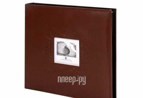 Фотоальбом Brauberg Smooth brown 10x15cm Brown