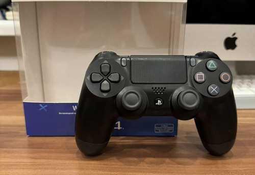 Оригинал PS4 sony dualshock 4 v2 черный с коробкой