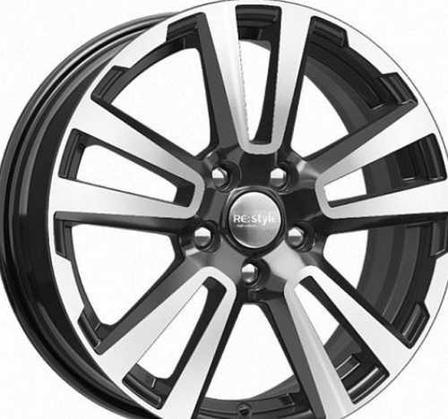 Диски кик KC874 (Kaptur) 6,5x17 5x114,3 ET:50 66.1 алмаз черный