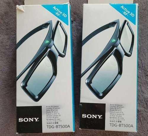 3d очки sony tdg-bt500a