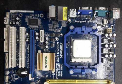 Материнская плата gigabyte asrock N68C-S UCC