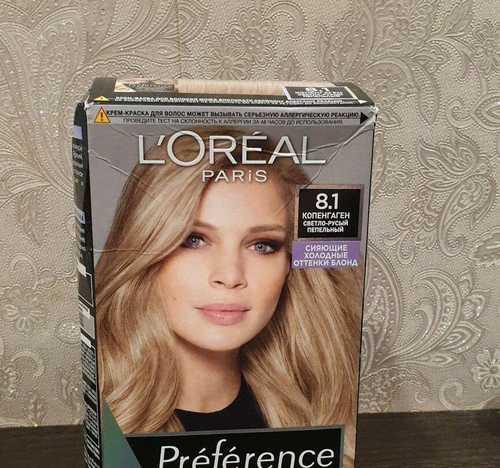 Краска для волос loreal preference 8.1