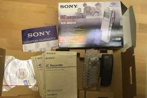 Sony ICD MS 515 цифровой диктофон