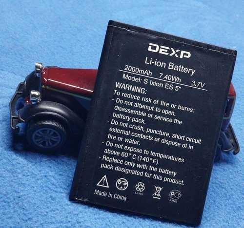 Dexp Ixion ES 5". Аккумулятор. Оригинал. Новый