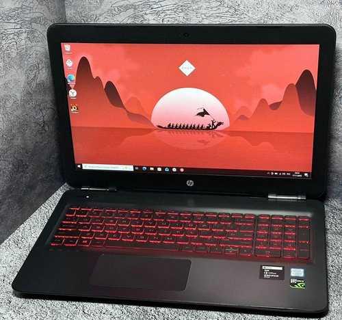 Игровой ноутбук HP omen GTX 1050 i5