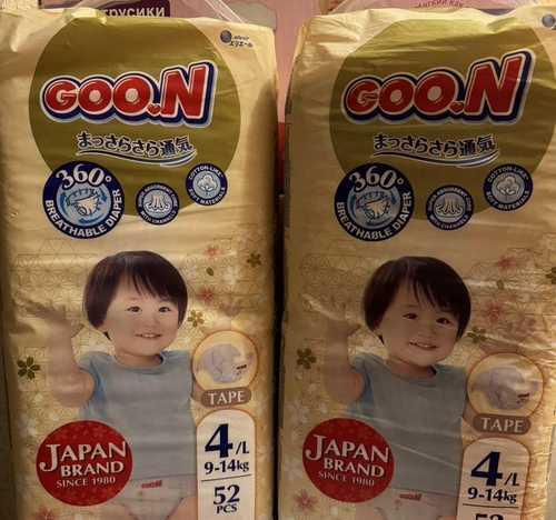Подгузники goon premium soft 4 (52)