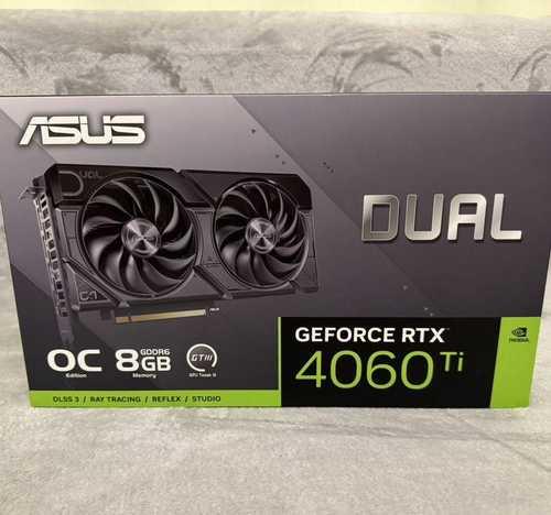 Asus GeForce RTX 4060 Ti Dual 8 гб