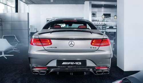 Карбоновый обвес на Mercedes W217 AMG Brabus sport