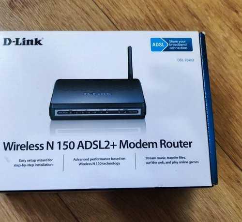 Wifi роутер adsl dlink