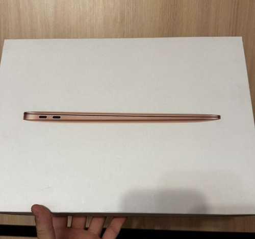 Оригинальная коробка от macbook Air M1 gold