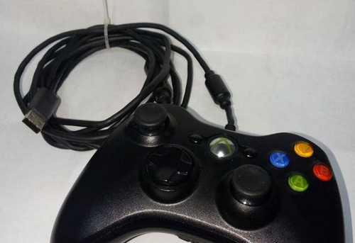 Геймпад проводной Microsoft Xbox360 для Windows