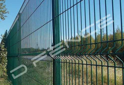 Забор 3D сетка, 3д панель 2,53х2,03м пруток 4,8мм