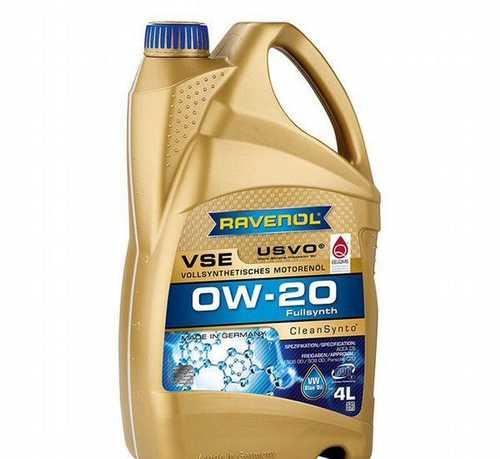 Ravenol VSE 0W-20 C5 Масло моторное синт. 4л Ra