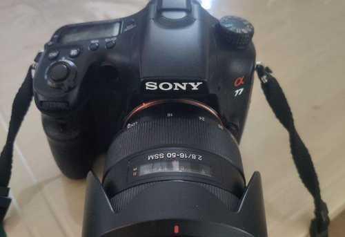 Зеркальный фотоаппарат sony a77