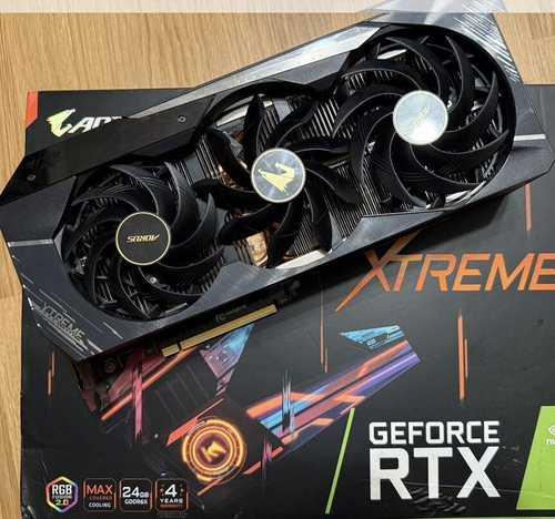 Gigabyte GeForce RTX 3090 Aorus Xtreme 24 Gb