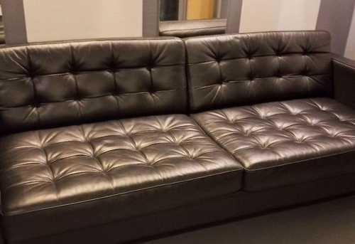 Кожаный диван IKEA