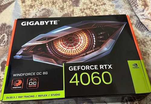 Видеокарта Gigabyte RTX 4060 Новая