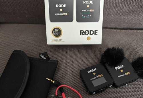 Rode wireless go ii single