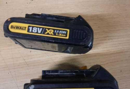 Аккумулятор Dewalt 18v 1.3a.h