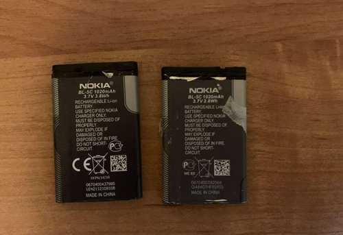 Аккумуляторы для телефона Nokia - BL-5C