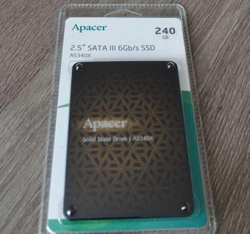 SSD Apacer 240Gb новый