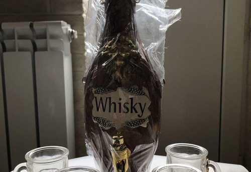 Подарочный графин для виски с стаканами