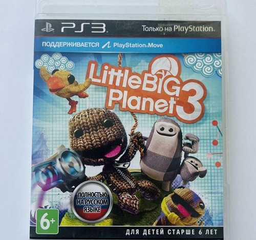 Игра на PS3 Little BiG planet 3