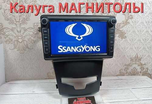 Магнитола Ssangyong Actyon android новая