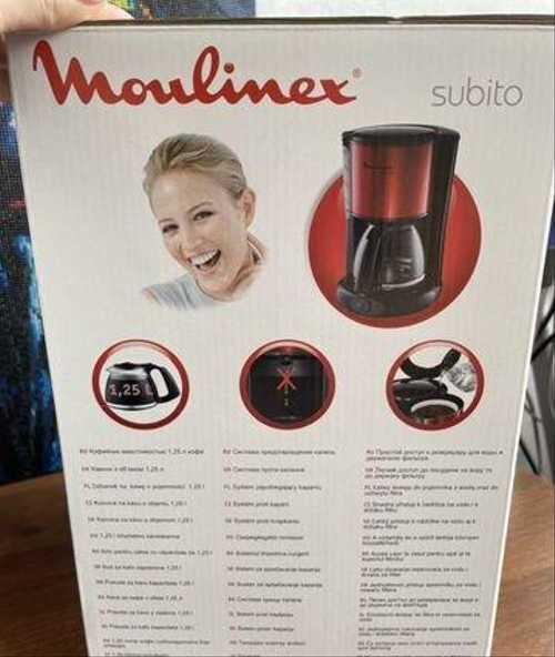 Кофемашина Moulinex Subito